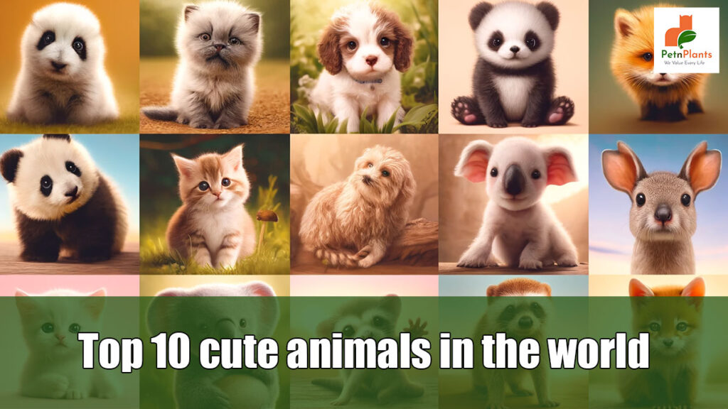 Top 10 Cute Animals in the World - Pet N Plants